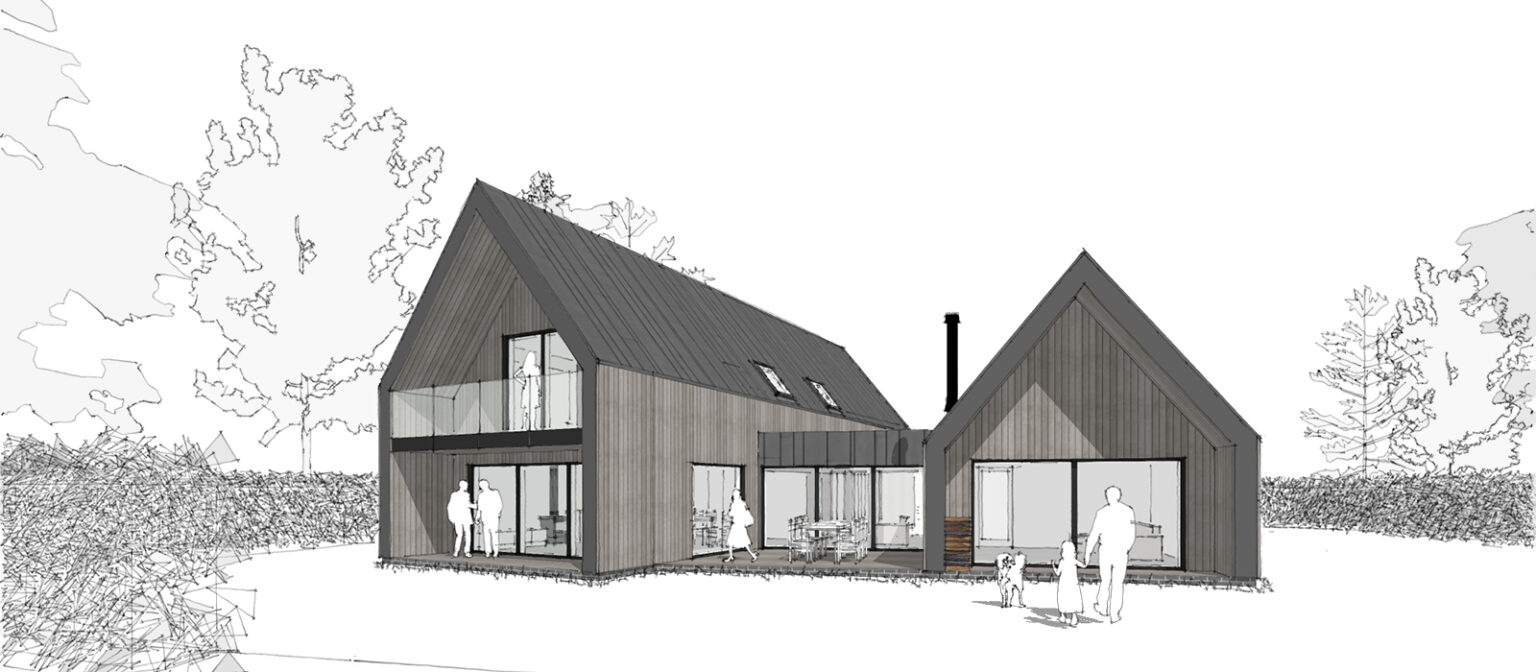 Timber framed modular house build | gyd architects